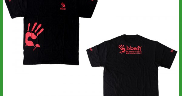 [READY STOCK] Bloody T-Shirt Gaming Short Sleeve