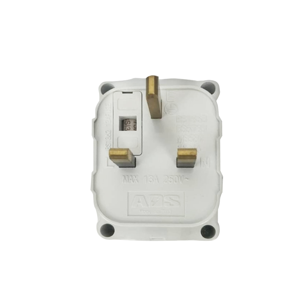 13Amp 3 Way 3 Pin Adapter With SIRIM
