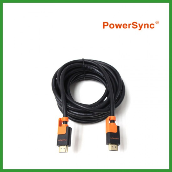 PowerSync 3D High Speed HDMI A Male to A Male Cable (3M)