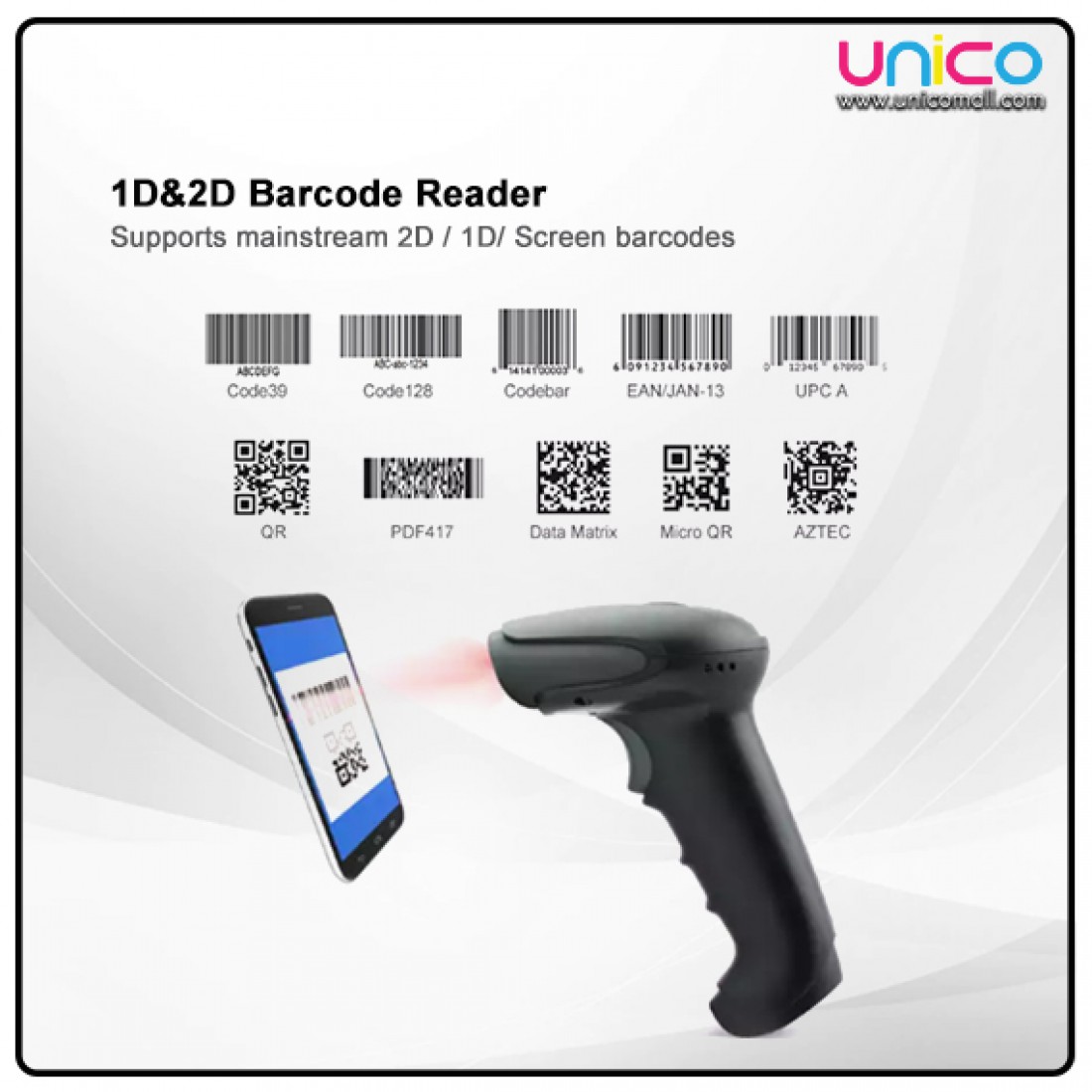 High-Performance Wireless Barcode Scanner | 1D/2D Scanning Technology ...