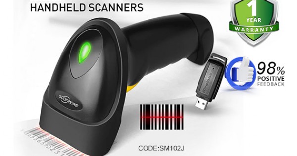 1D Wireless Barcode Scanner | High-Speed Scanning | Versatile ...