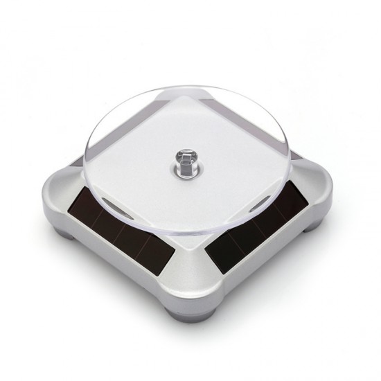 Solar Turntable Rotary Display Turn Table Stand