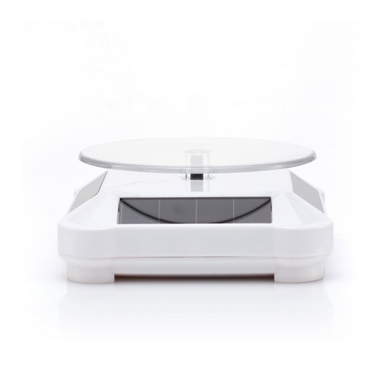 Solar Turntable Rotary Display Turn Table Stand