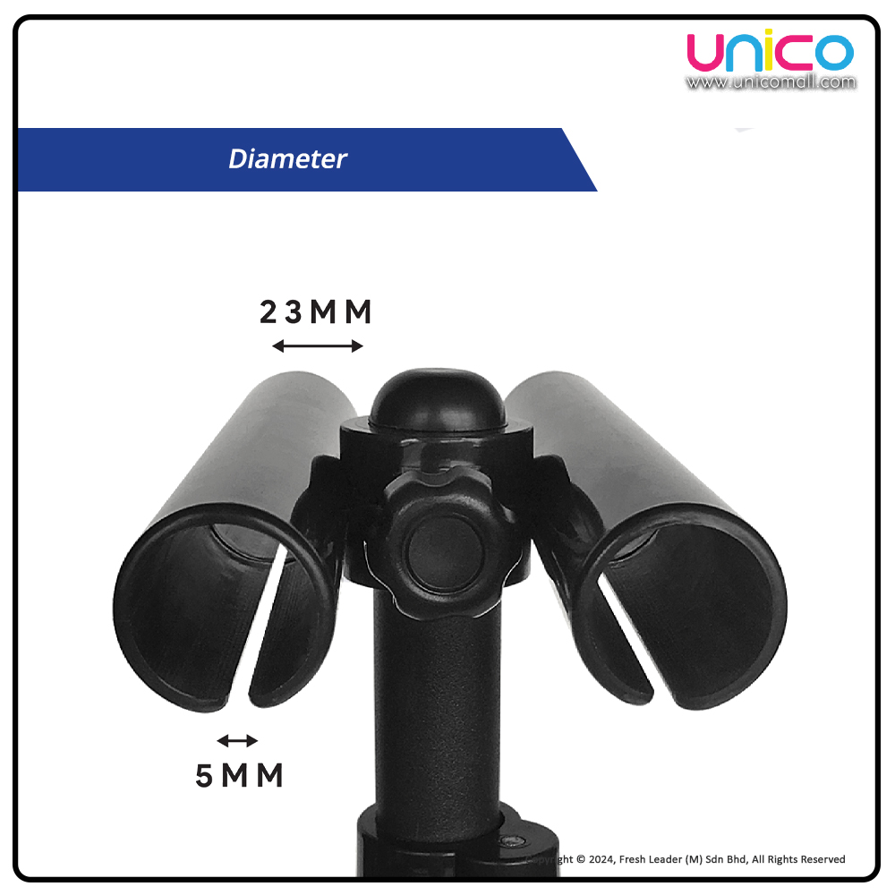 Double-Sided Holder for T-Bunting Stands - Versatile Accessory ...