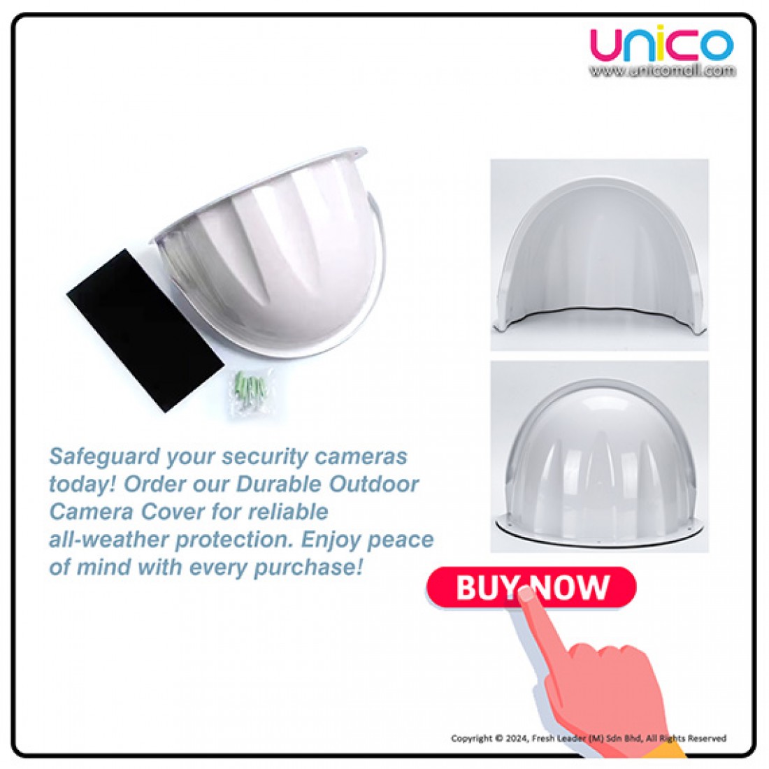 Durable Outdoor Camera Cover – Ultimate Protection Against Rain, Dust ...