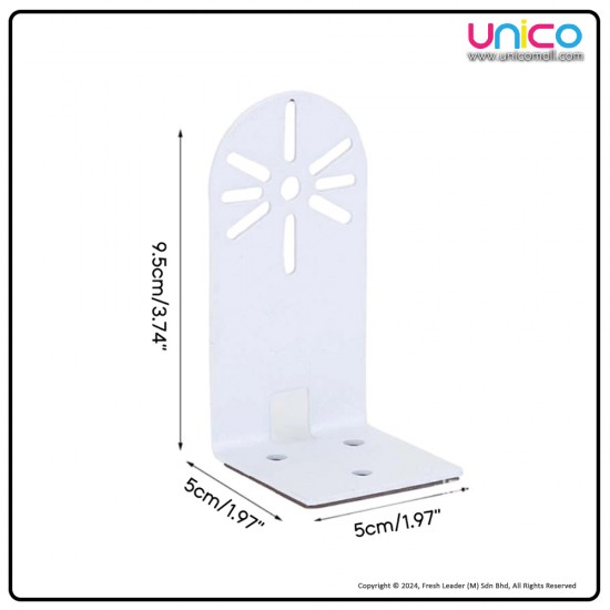 Nail-Free Wall-Mount Bracket for PTZ Cameras - Unicomall