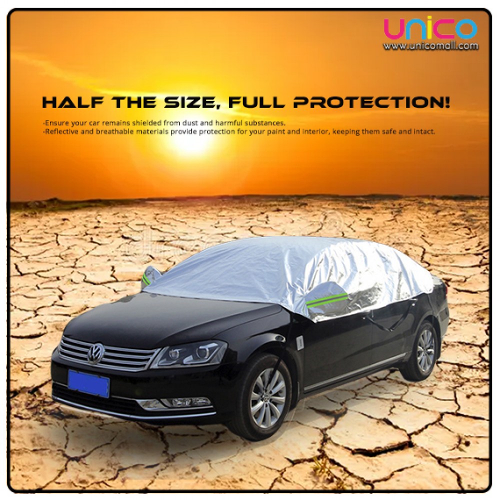 Buy Ultimate Half Car Cover at Unicomall.com: Protect Your Car from ...
