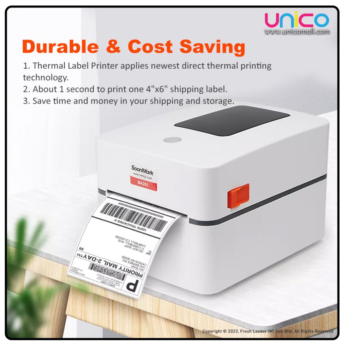 Maximize Logistics: SoonMark Bluetooth Label Printer 4x6 for ...
