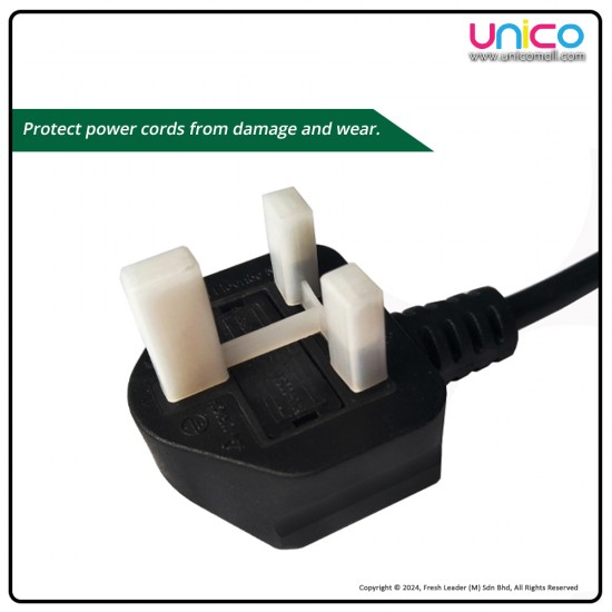 Premium 3 Pin Plug Cover Protection - Safeguard Your Devices at Unicomall