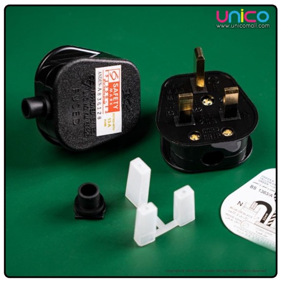 Premium 3 Pin Plug Cover Protection - Safeguard Your Devices at Unicomall