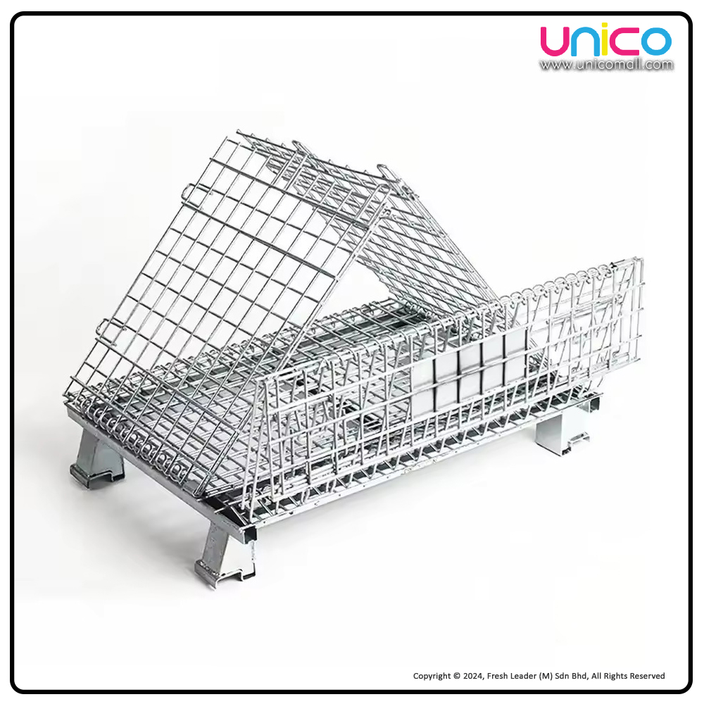Nestable Steel Storage Bins | Unicomall's Heavy Duty Collection