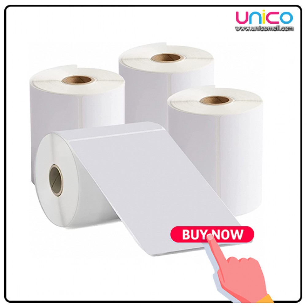 Thermal Label Sticker Roll 100mm x 150mm, 500pcs