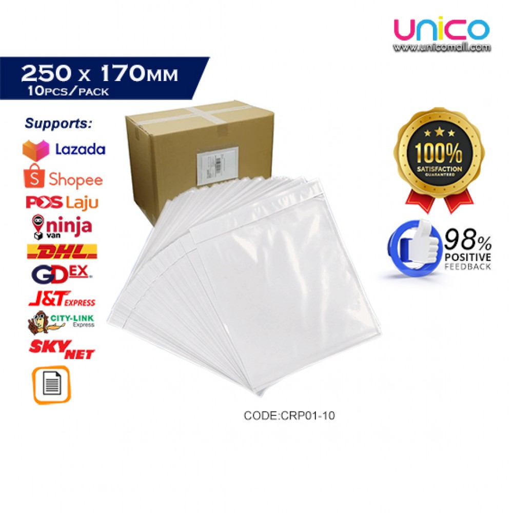 Get Organized with Consignment Note Pockets for Flyers - A5 Size (10pcs ...