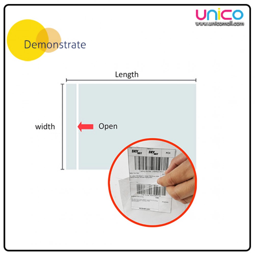 Get Organized with Consignment Note Pockets with PVC Zip for Flyers ...