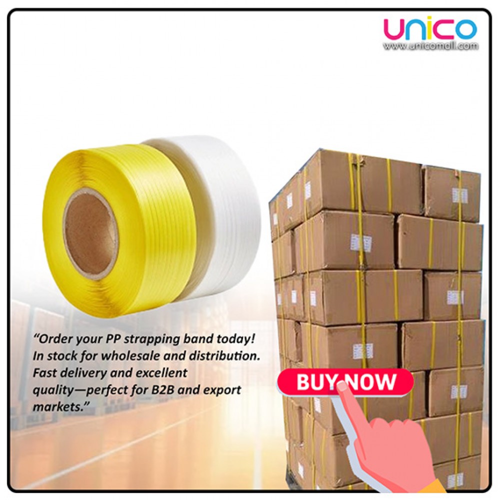 Heavy Duty 12mm PP Strapping Roll – Durable Packaging Strap